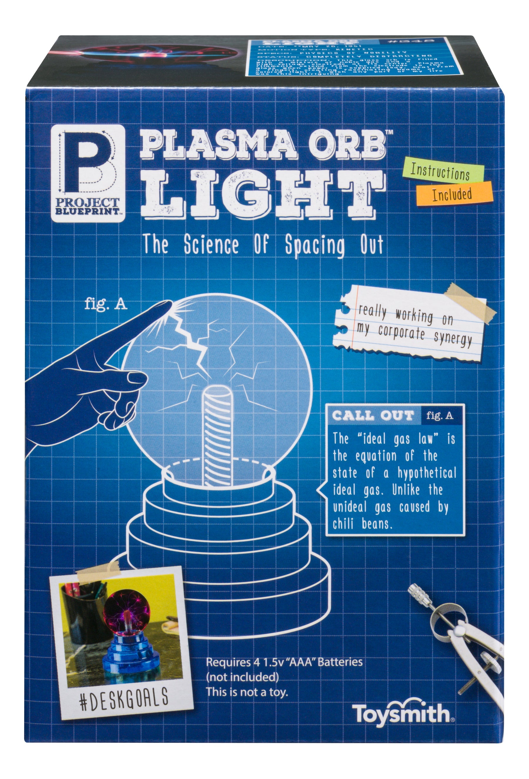 Project Blueprint Plasma Orb Light – Astroworld Telescopes