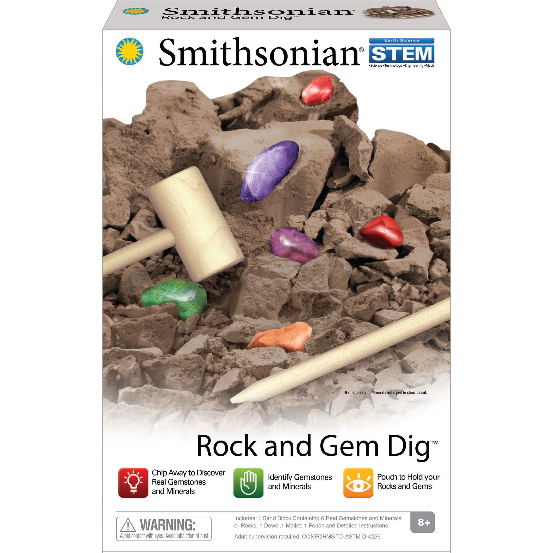 Smithsonian Rock and Gem Dig Value Set – Astroworld Telescopes
