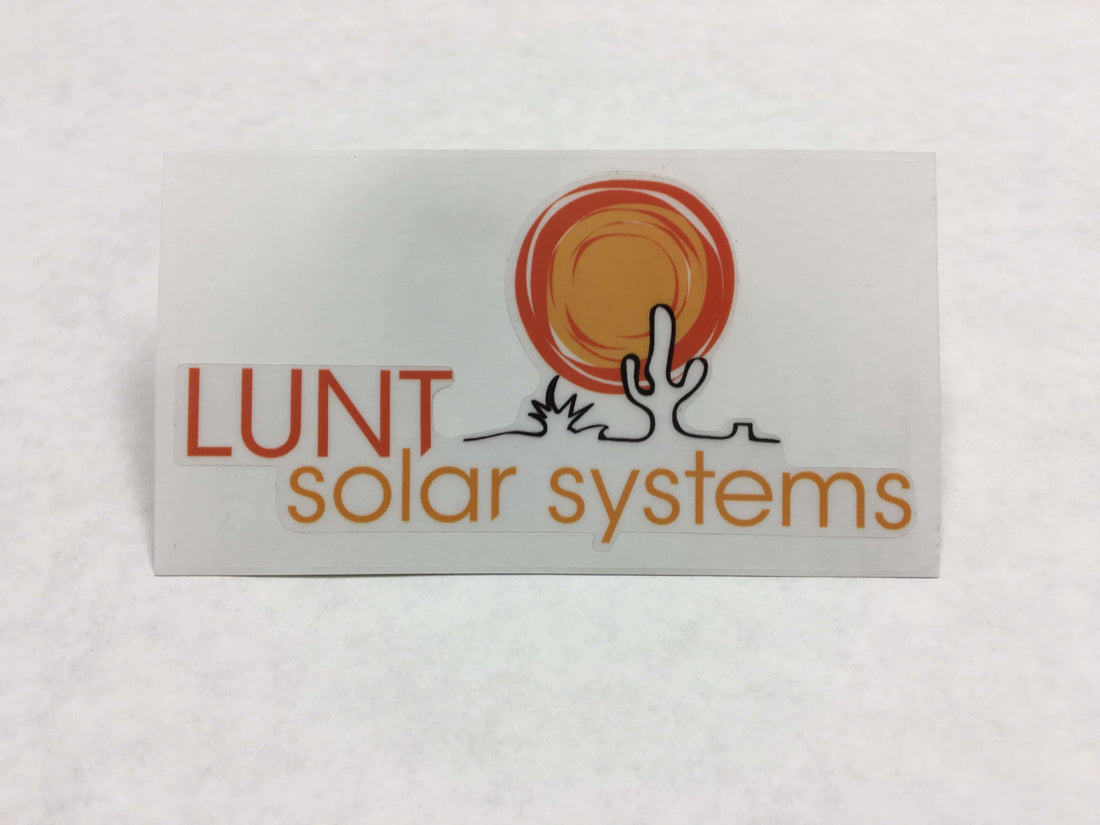 Lunt Logo sticker – Astroworld Telescopes
