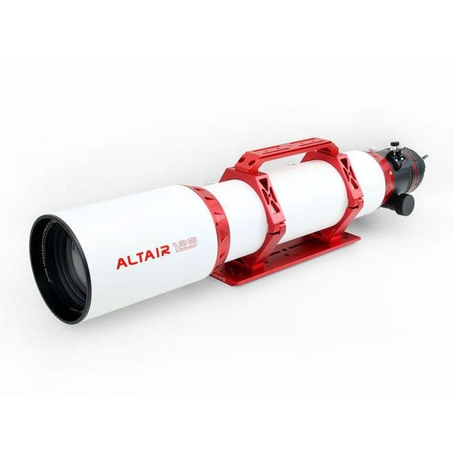 Altair 125mm EF F7.8 Refractor 3.7" Geared Focuser Star-test green lig ...